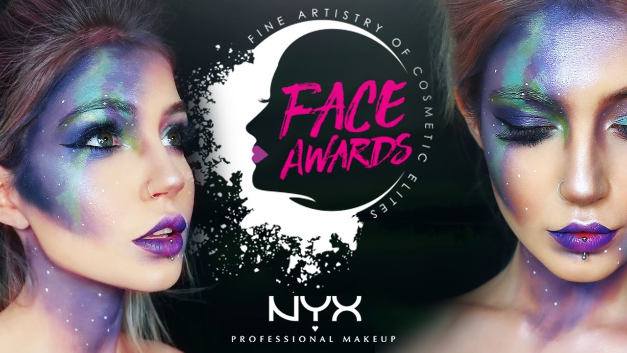 NYX Face Awards - Northern Lights #faceawardsuk - YouTube