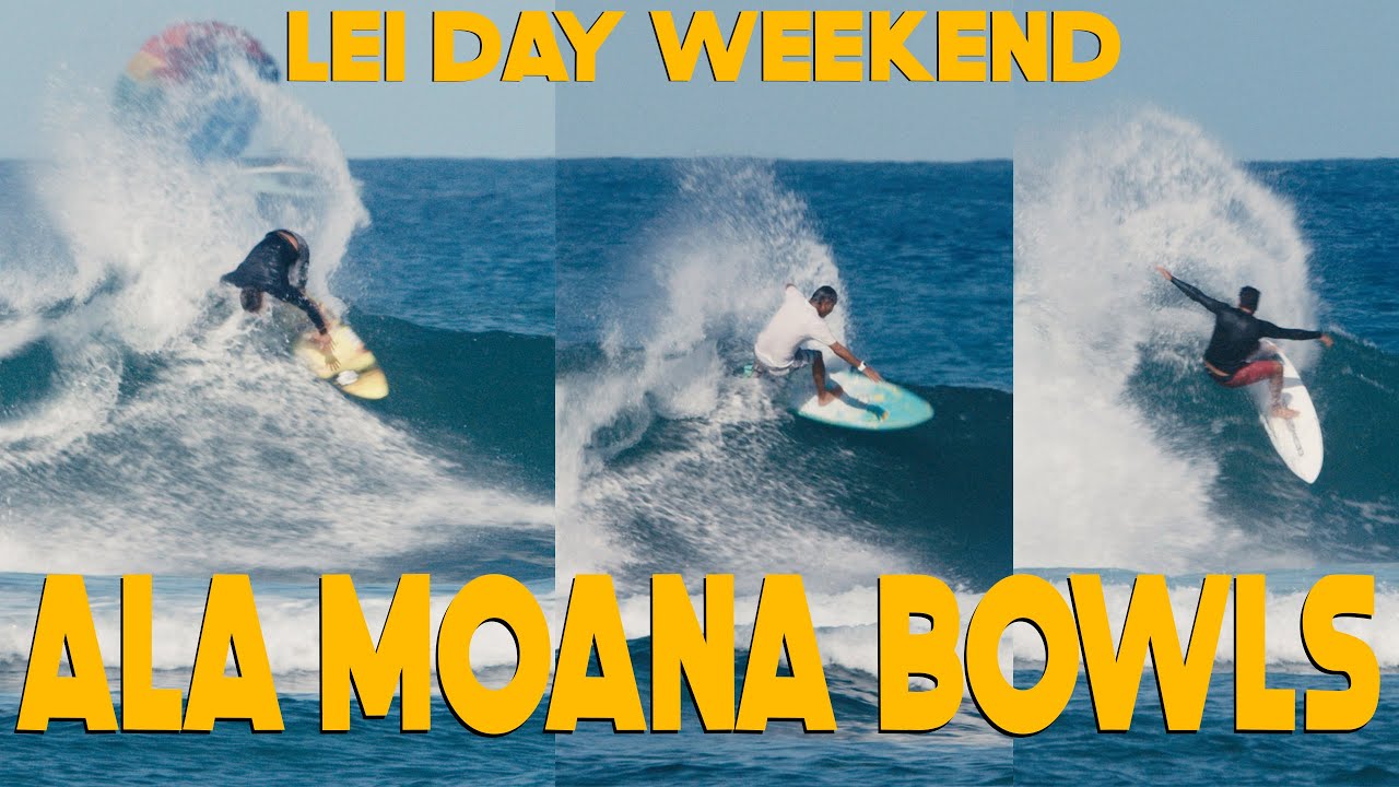 MODERATE LONG PERIOD SWELL MAGNETS ROLL INTO HAWAI'I - YouTube