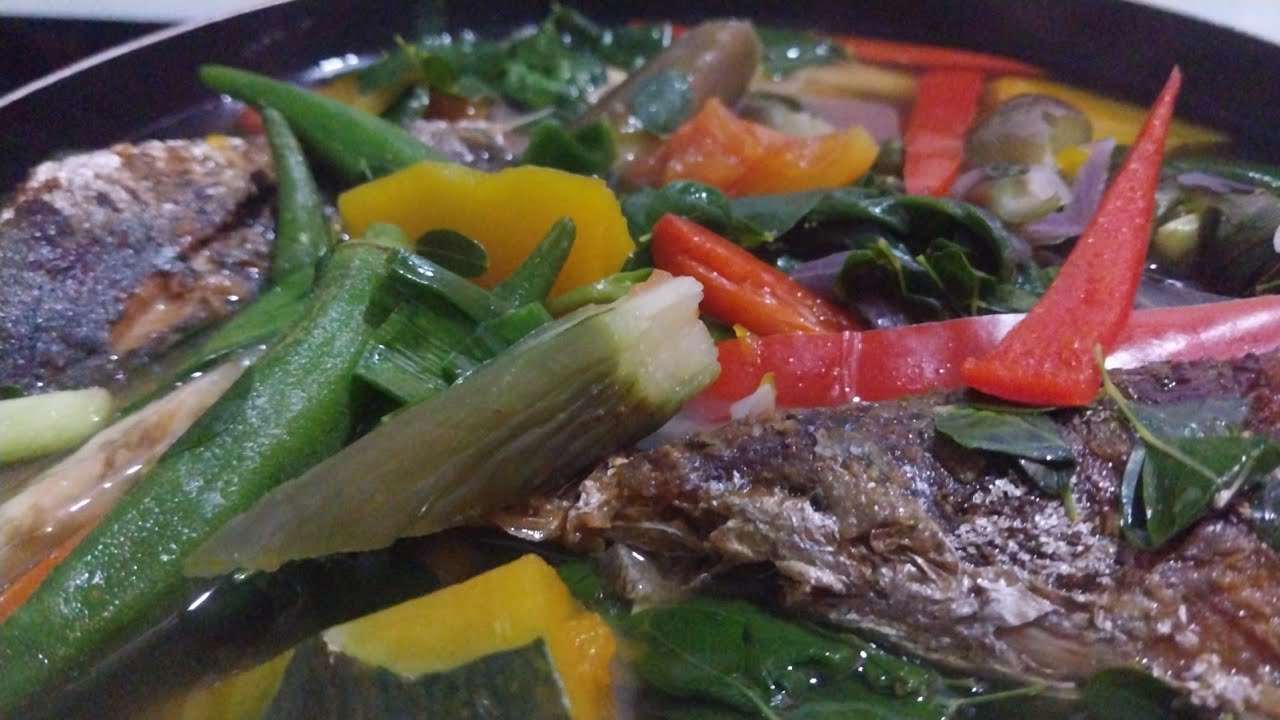 Napakasarap Sinabawang Gulay Recipe (with pritong isda) # ...