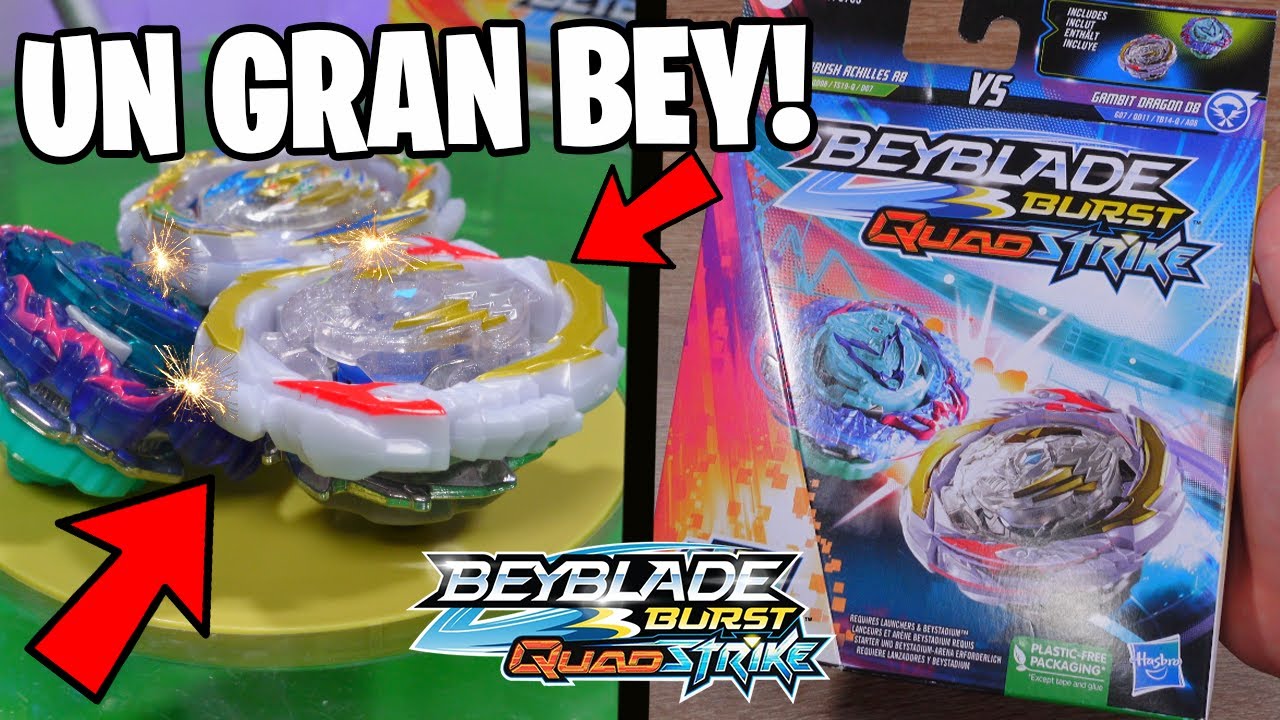 Un GRAN BEYBLADE de HASBRO!⚠️| Gambit DRAGON D8 Unboxing & Review ...