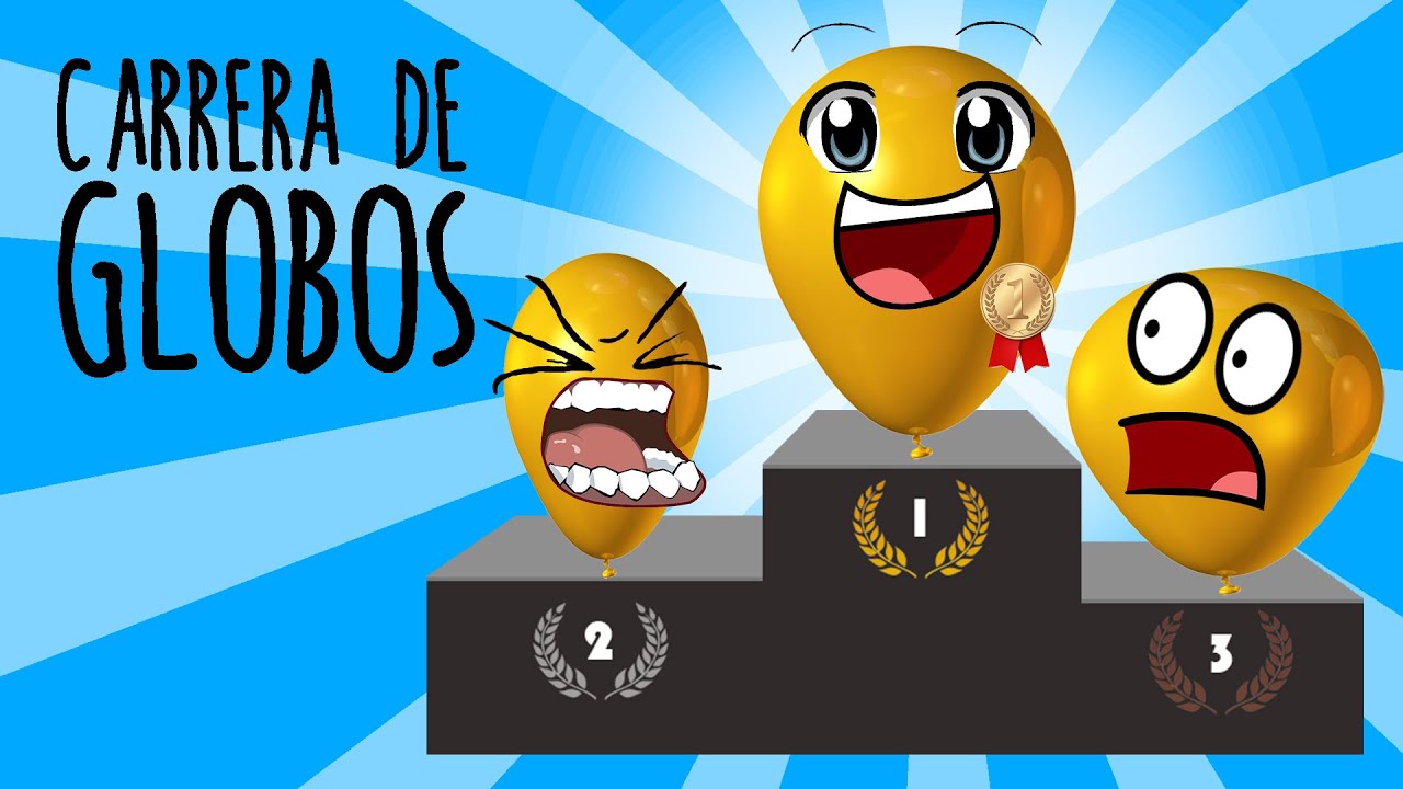 Carrera de globos (Experimentos caseros) - YouTube