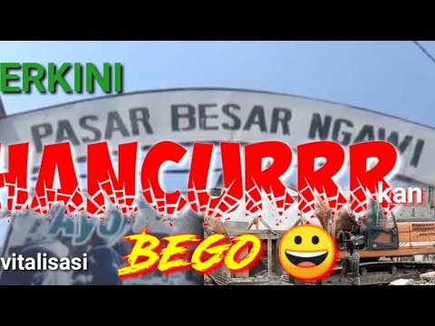 Pasar Besar Ngawi Terkini  PASAR BESAR   NGAWI