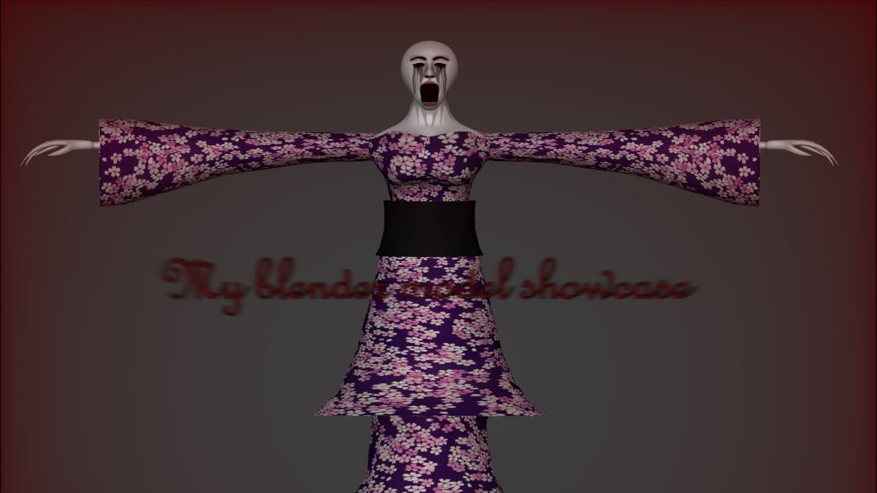 random blender model showcase i made ( part 1 ) - YouTube