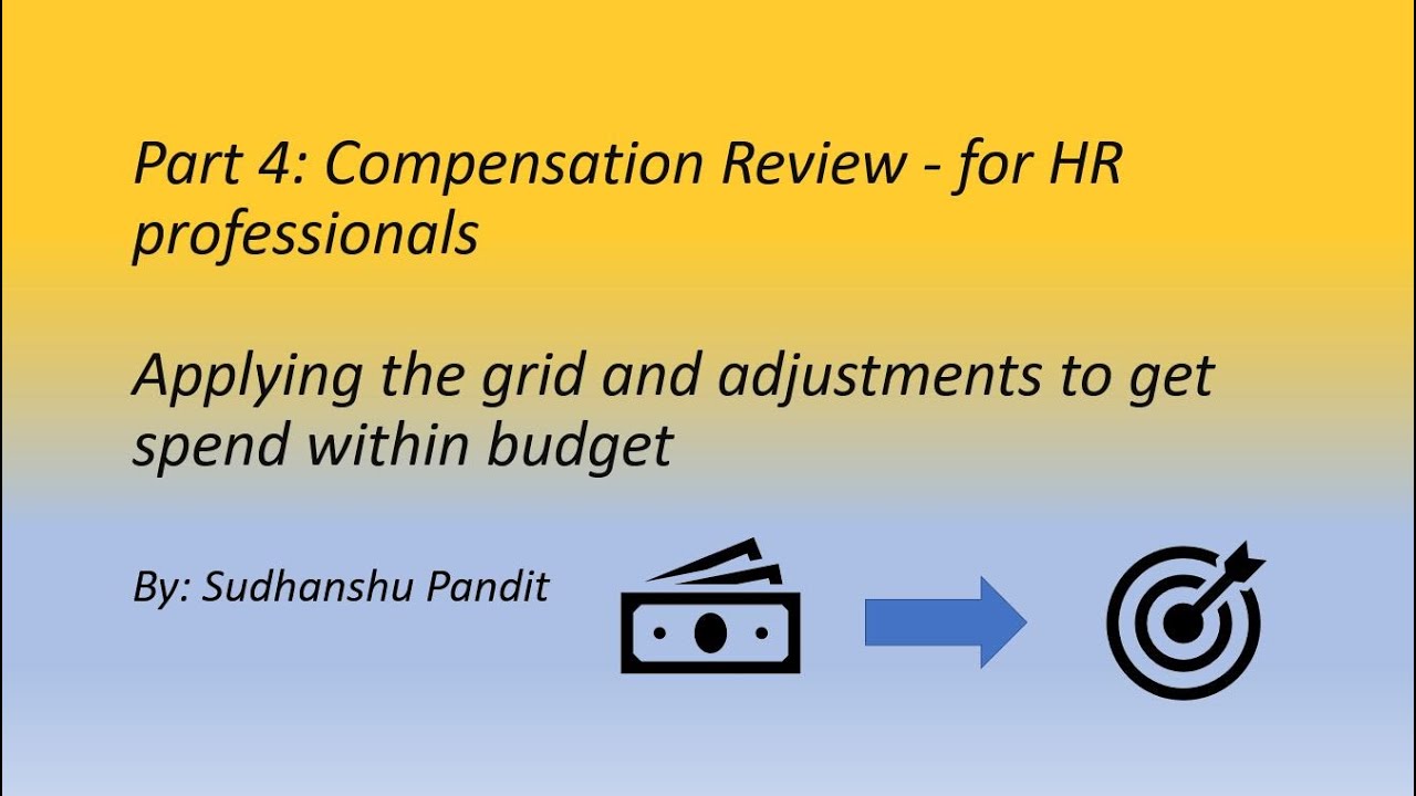 Part 4: Applying the grid and budget adjustment - YouTube