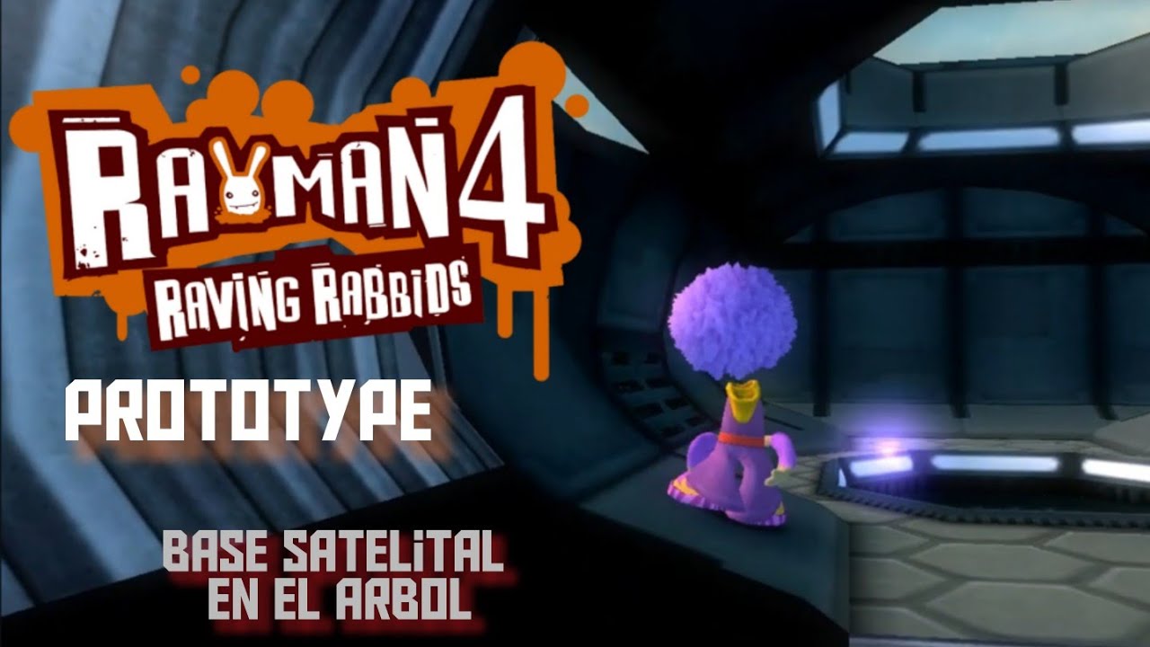 Rayman Raving Rabbids Prototype: Base Satelital En El Arbol - YouTube