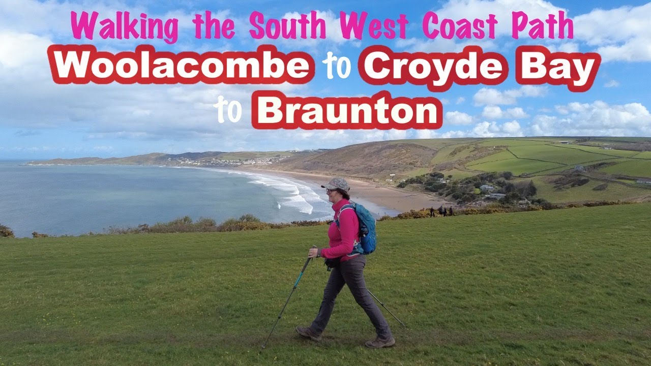 Best Walks in DEVON - WOOLACOMBE to CROYDE BAY to BRAUNTON - South West ...