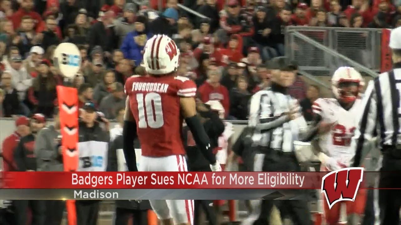 Badgers Player Sues NCAA for More Eligibility - YouTube