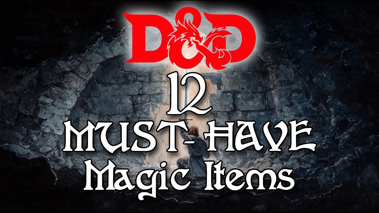 12 Homebrew Magic Items Your D&D Players Will Instantly Love - YouTube
