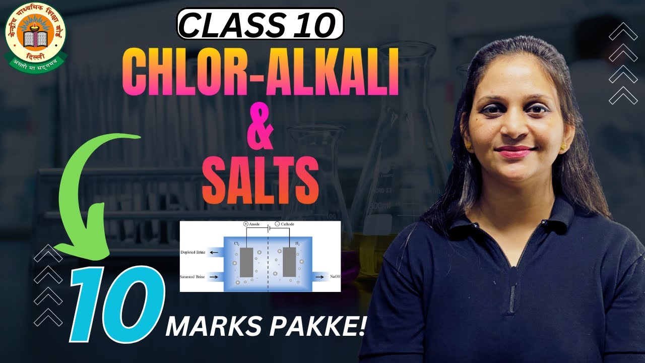 chlor alkali process & salt preparation and uses|acids bases and salts ...