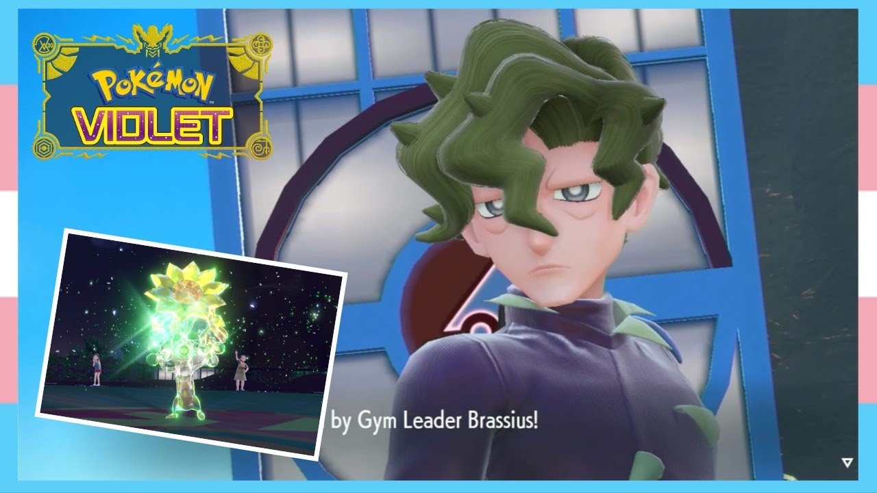 Second Gym Battle, Grass Type Gym Leader Brassius & Artazon's Gym Test ...