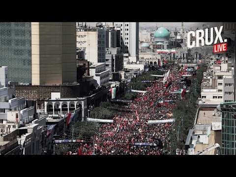 KHAMENEI BURIAL LIVE | Iran Supreme Leader's Funeral Procession In Mashhad | Imam Reza Shrine | Crux