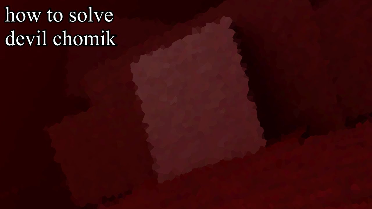Find the Chomiks Fully Explained: Devil Chomik - YouTube
