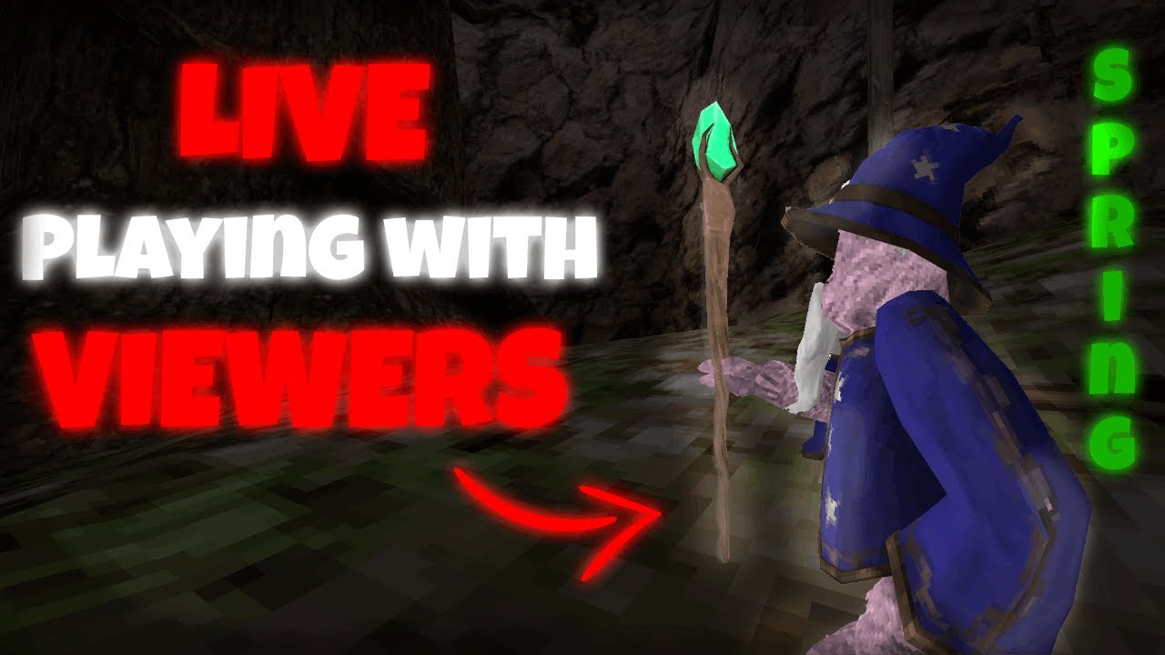 Live | Playing with Viewers! | Waiting for Spring update!! - YouTube