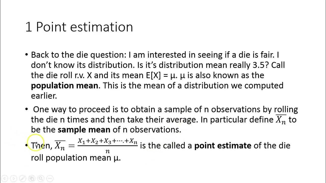 4 intro to statistical inference part 1 - YouTube