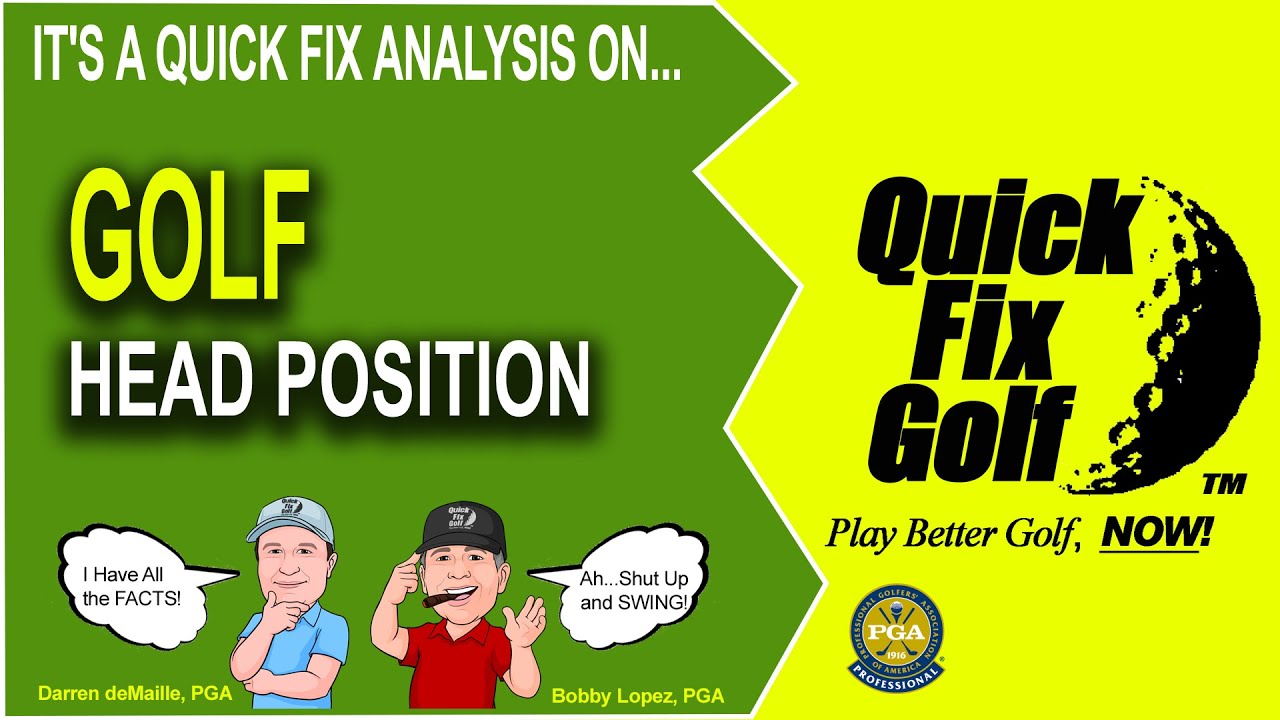 How To Hit the Golf Ball - Head Position in Golf Swing - YouTube