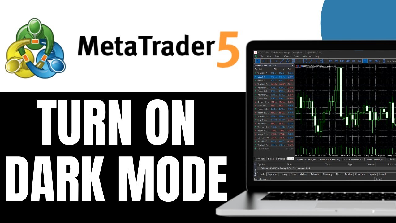How To Make MT5 Dark Mode On PC - Step By Step - YouTube