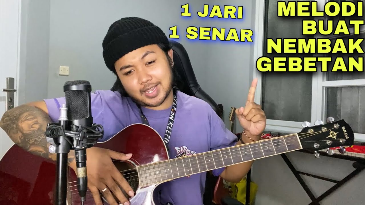 Tutorial Melodi Gampang Buat Nembak Cewek Cuman Pake 1 Jari 1 Senar ...