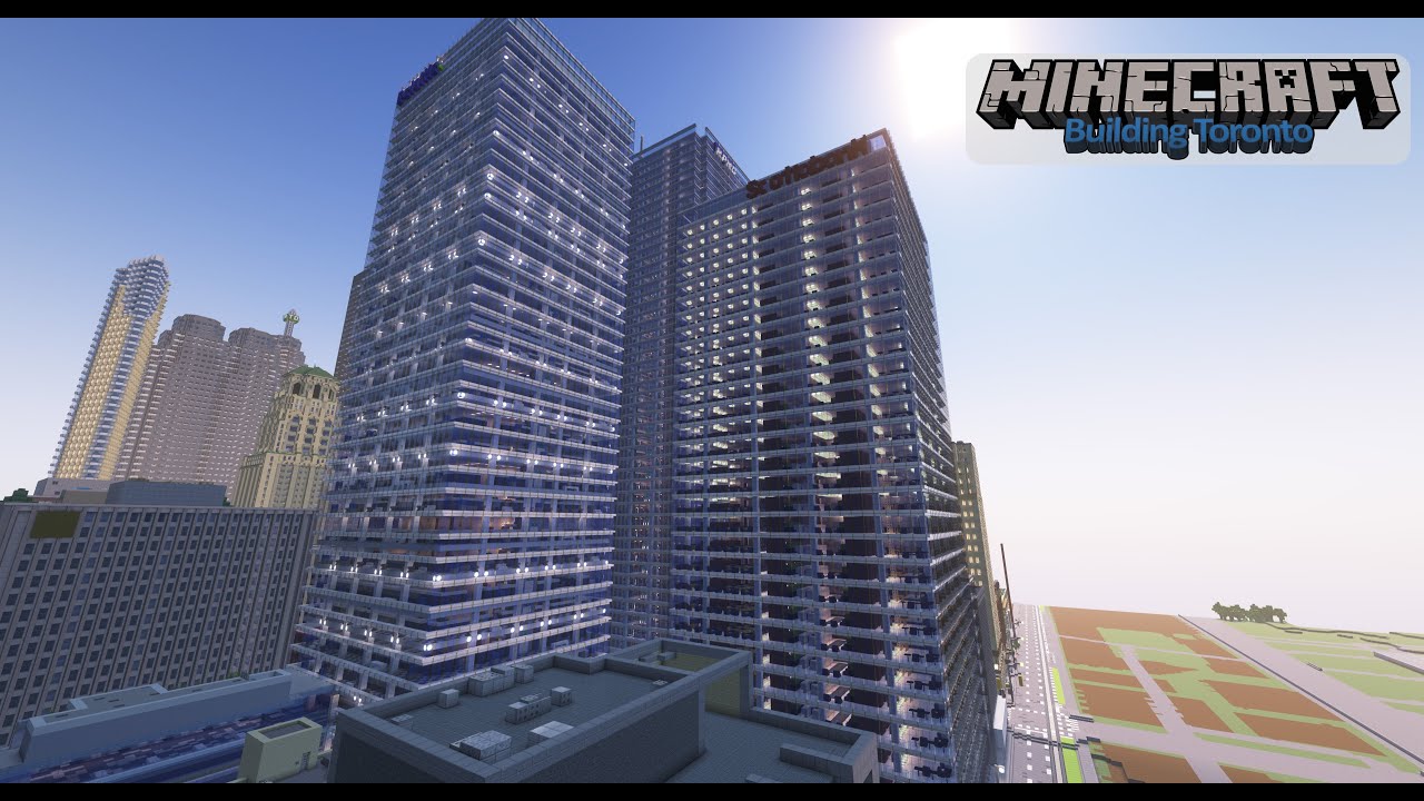 A NEW OFFICE TOWER - Minecraft Building Toronto #89 - YouTube