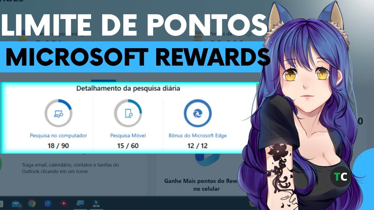 Como Ver o Limite de Pontos Microsoft Rewards - YouTube