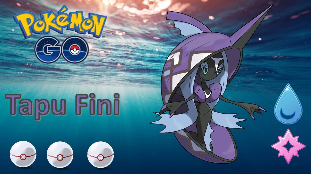 Pokémon GO - Trio Raid Tapu Fini! Raid Tapu Fini com 3 jogadores! - YouTube