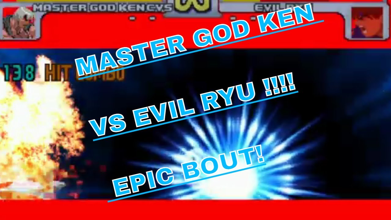 GOD KEN VS EVIL RYU - YouTube