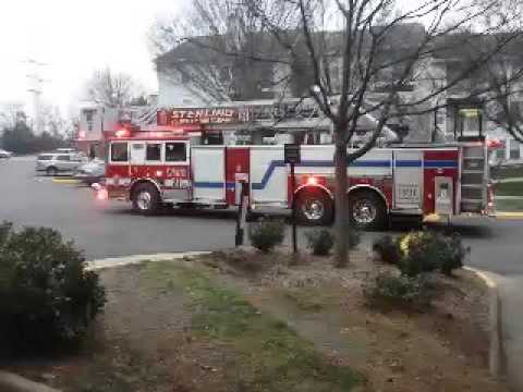 Sterling vfd Tower 611 responding - YouTube