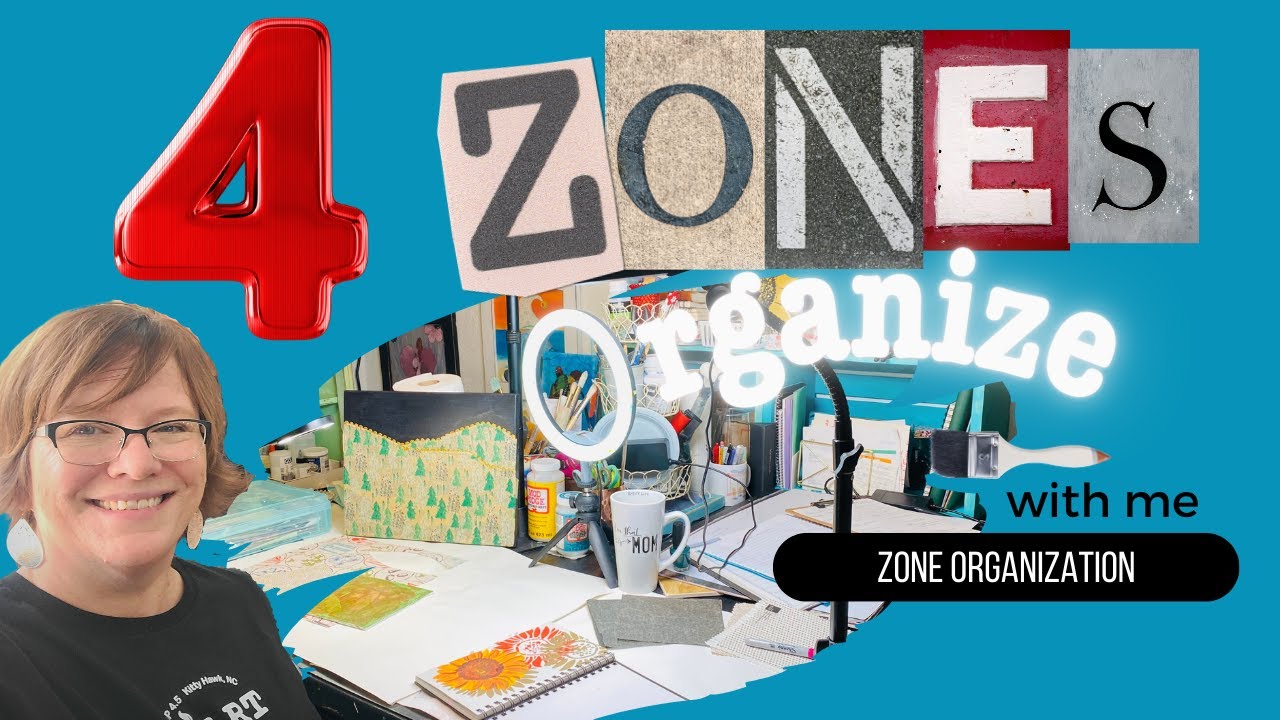 Try My Proven 4 Zone Organization System to Increase Productivity - YouTube