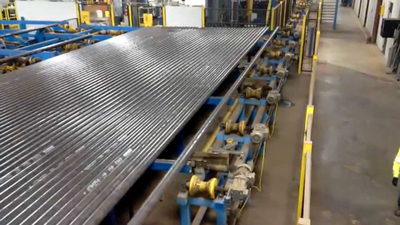 API Pipe Handling Conveyors - YouTube