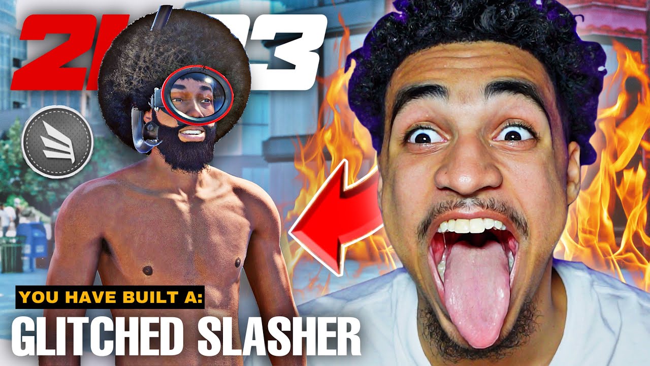 HOW TO MAKE THE GLITCHIEST SLASHER BUILD IN 2K23‼️🔥 7’0 SLASHER W ...