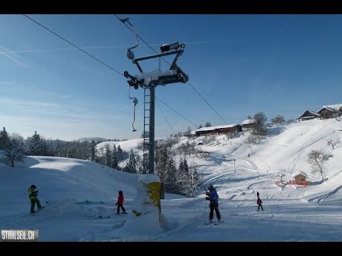 Tellerlift Rietwies Sternenberg ZH von Bartholet Flums - YouTube
