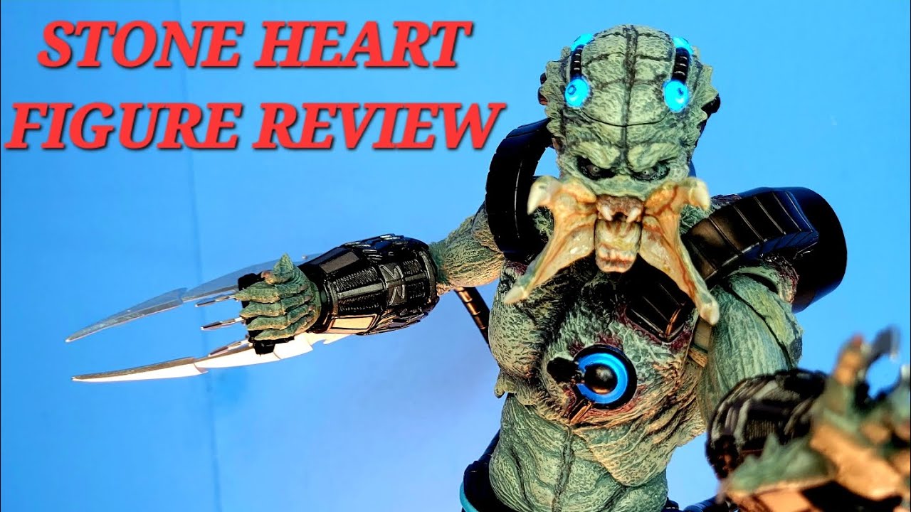 NECA | Stone Heart Predator Action Figure Review - YouTube