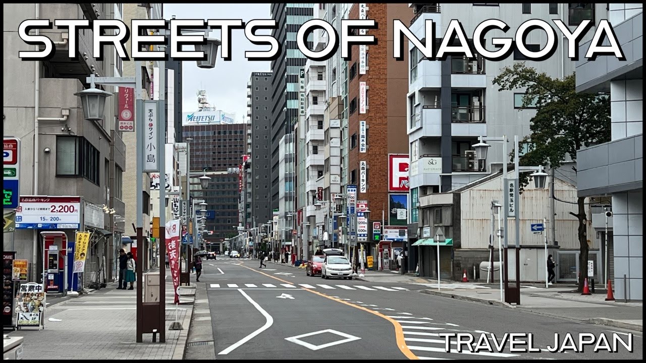 The Streets of Nagoya and Nagoya Station walkthrough (1080p) | Travel ...