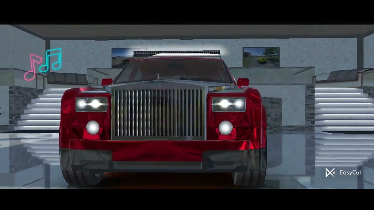 DMNK game rolls Royce car 🚗 - YouTube
