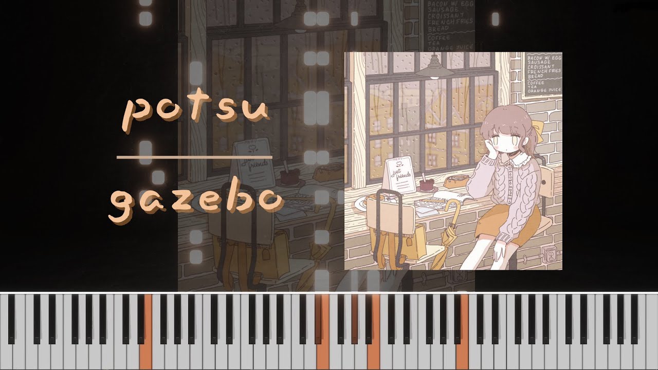 gazebo - potsu (piano synthesia) - YouTube