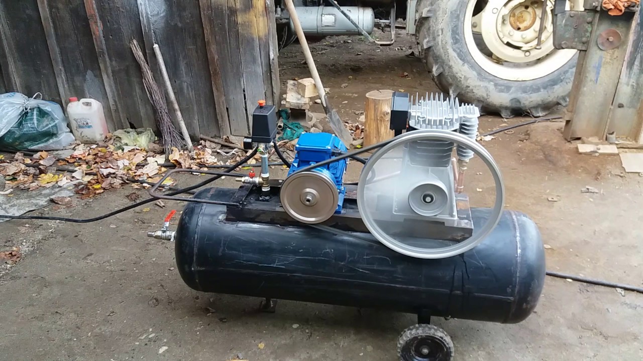 Kompresor Diy ABAC - YouTube