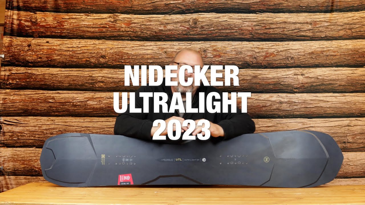 Nidecker Ultralight 2023 | The Snowboard Asylum - YouTube