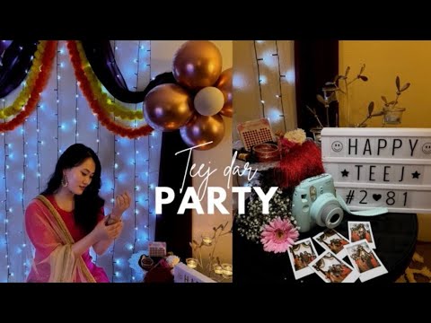 TEEJ DAR PARTY 2024 with my girls #teej2081 #darparty - YouTube