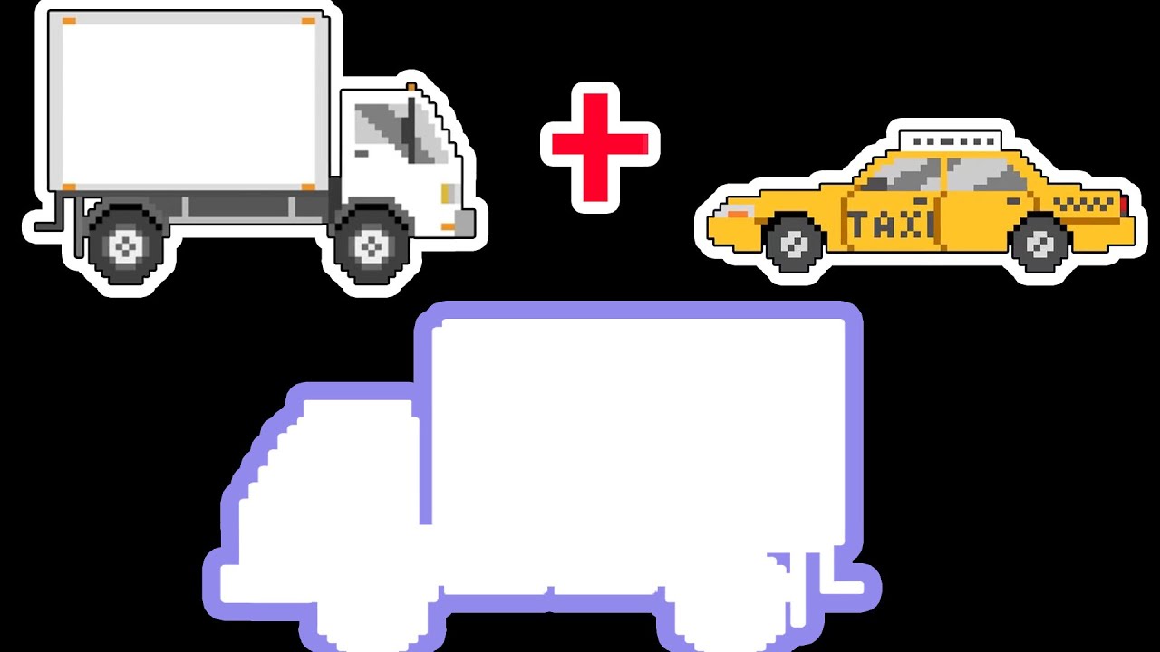 Taxi + Delivery Truck | Street Vehicles | Public Utility Vehicles ...