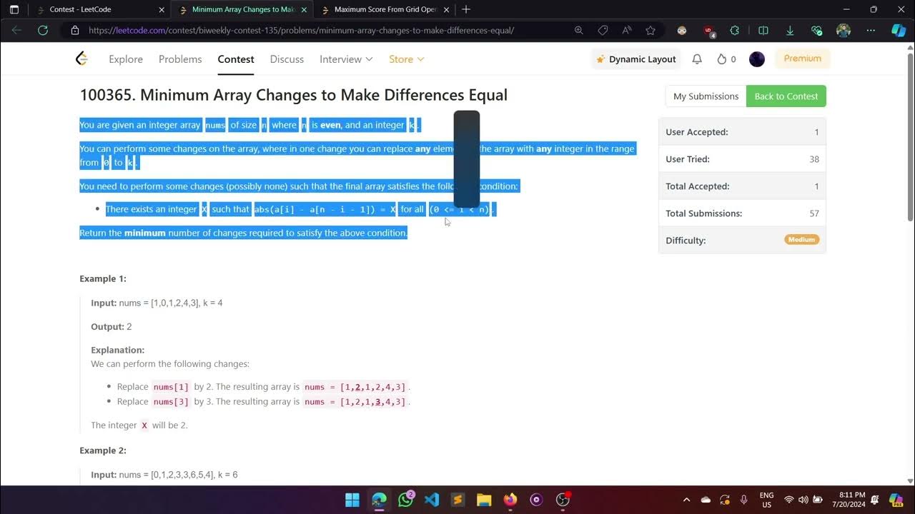 Leetcode Biweekly Contest 135 | Screencast - YouTube