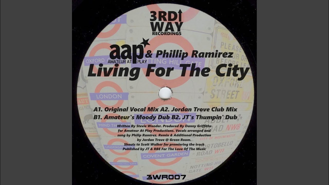 Living For The City (Jordan Trove Club Remix) - YouTube