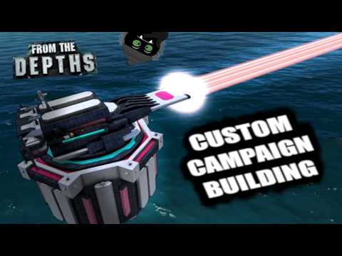 Oops, Our Forts Are Too Big And Strong... 💪😅 From the Depths Custom Campaign Building