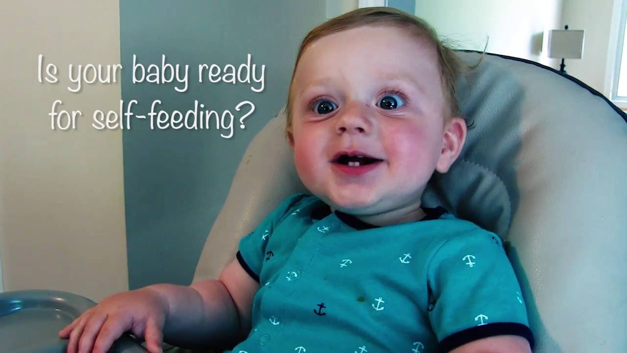 Is Your Baby Ready for Self Feeding? - YouTube