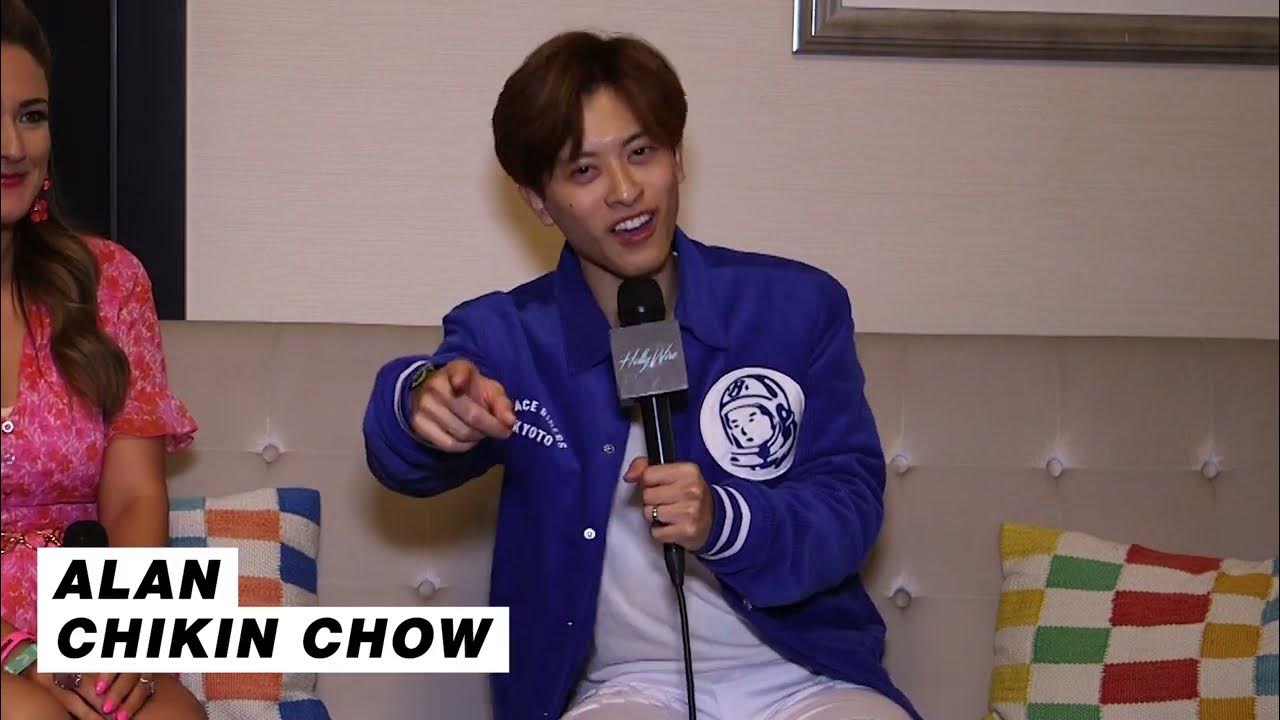 Alan Chikin Chow talks Vidcon and working with Lilly Singh | Hollywire - YouTube