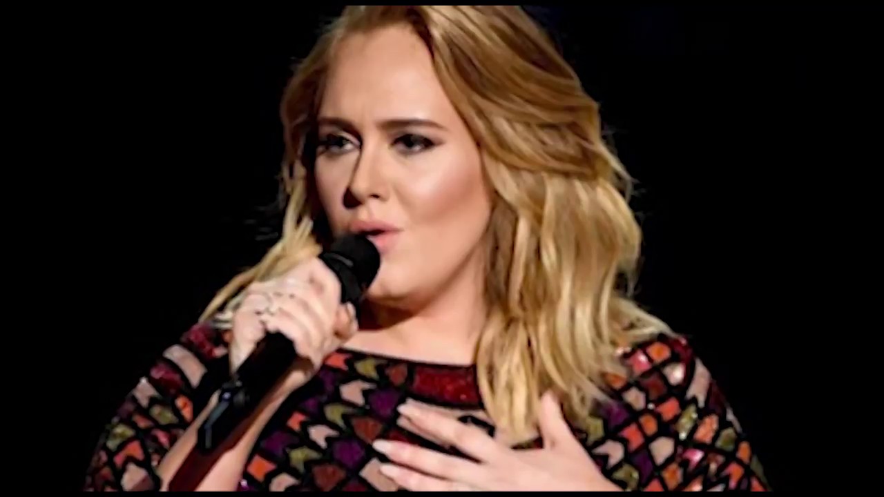Adele with creepy Halloween costume leaves fans stunned - YouTube