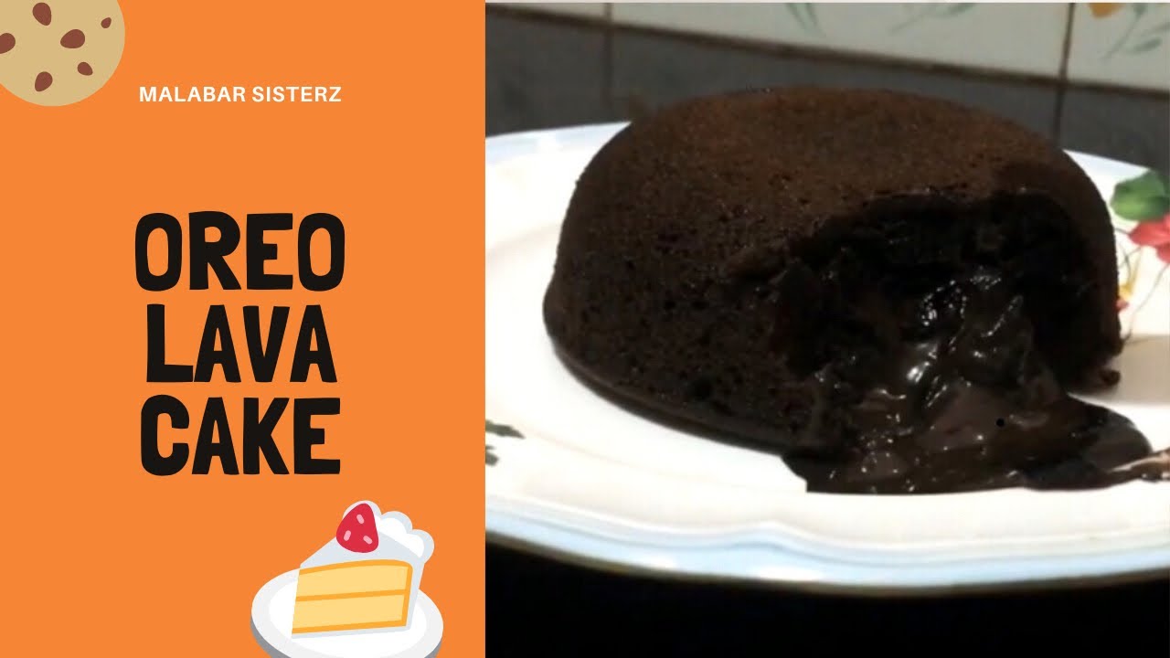Oreo lava cake 🍰 yummy 😋 🤤 Only 3 ingredients without oven ️ - YouTube