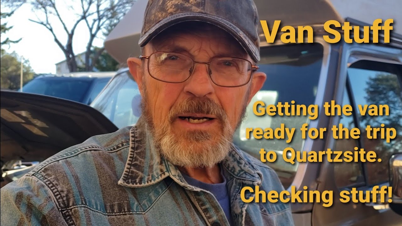 Van Stuff - Getting the van ready for the trip to Quartzsite. - YouTube