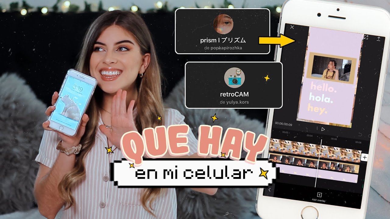 💛 APPS para EDITAR Fotos y Videos 💛 | Camila Dust - YouTube