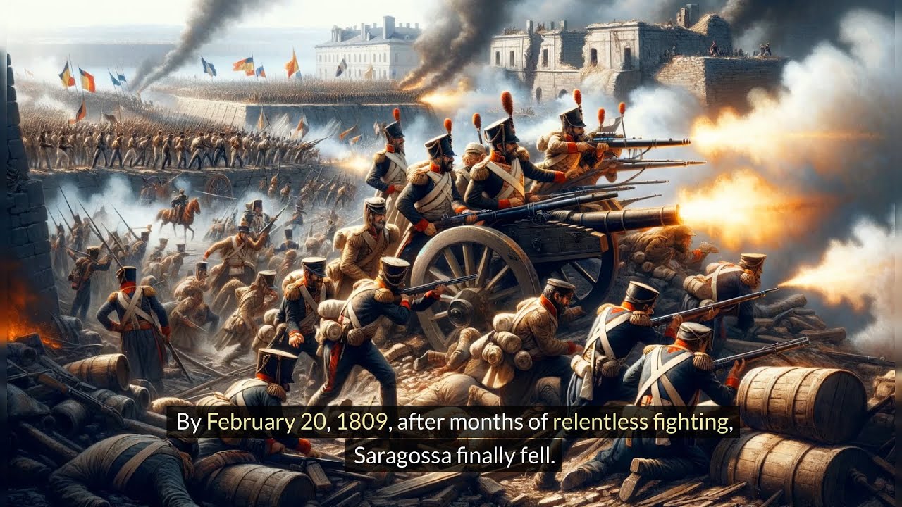 The Siege of Saragossa An Unsung Epic of the Napoleonic Wars - YouTube