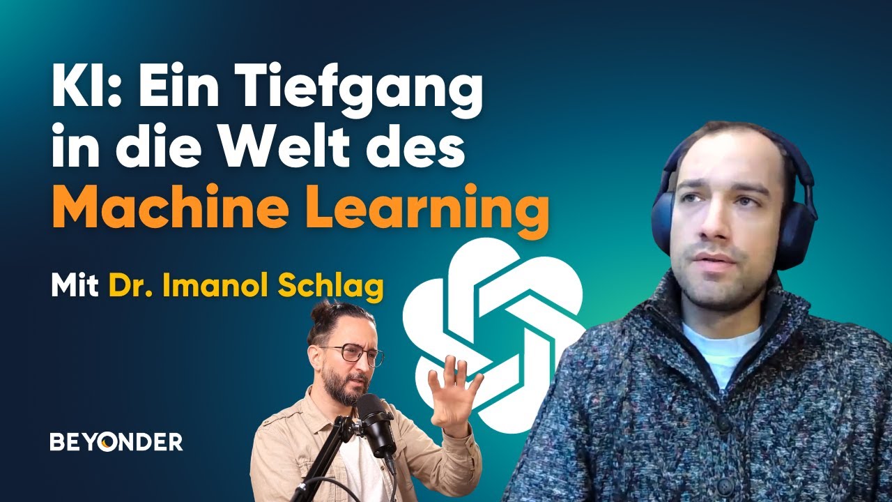 Künstliche Intelligenz – Ein Tiefgang in die Welt des Machine Learnings mit Dr. Imanol Schlag ...
