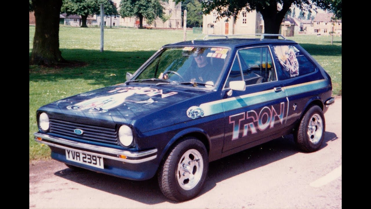TRON - The MK1 Ford Fiesta Van - YouTube